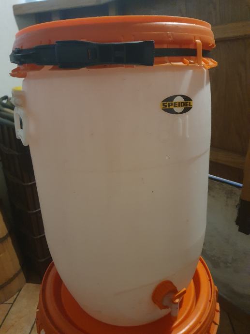 PVC posoda, sod s pipo 120 in 60L