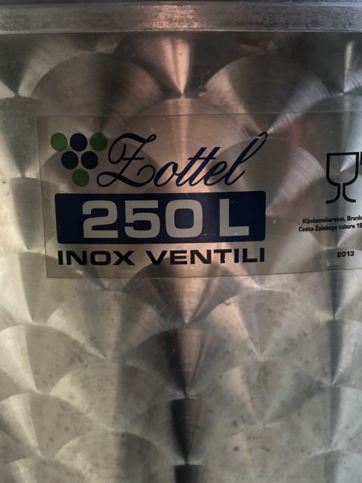 Sod inox 250 litrov