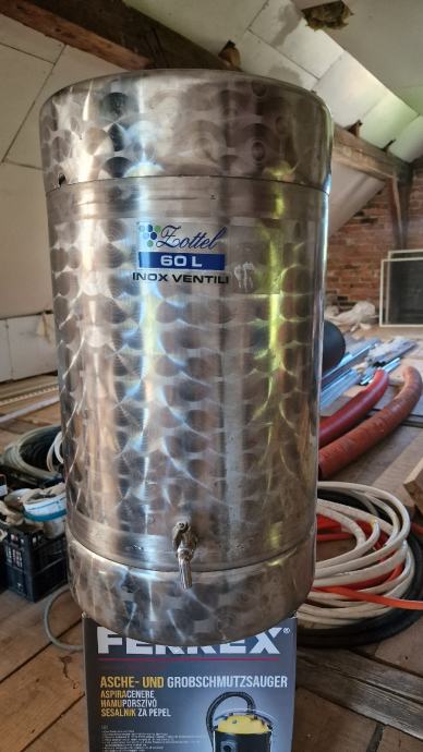 Sod inox na pritisk 60 L.
