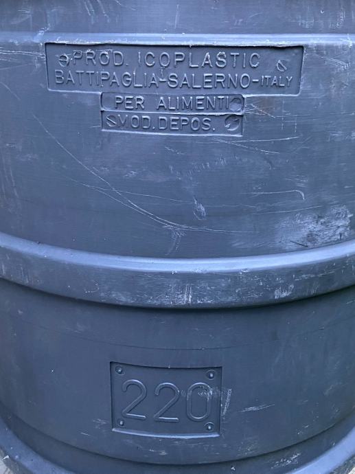 SOD s pokrovom, 220 litrov