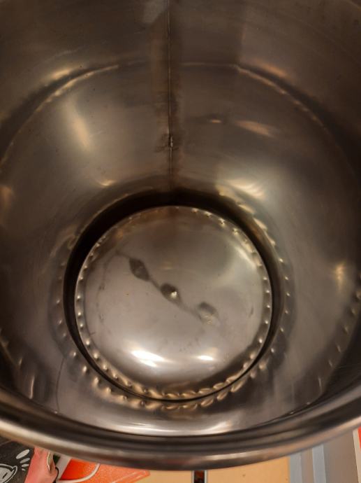 sod za vino 25L, inox