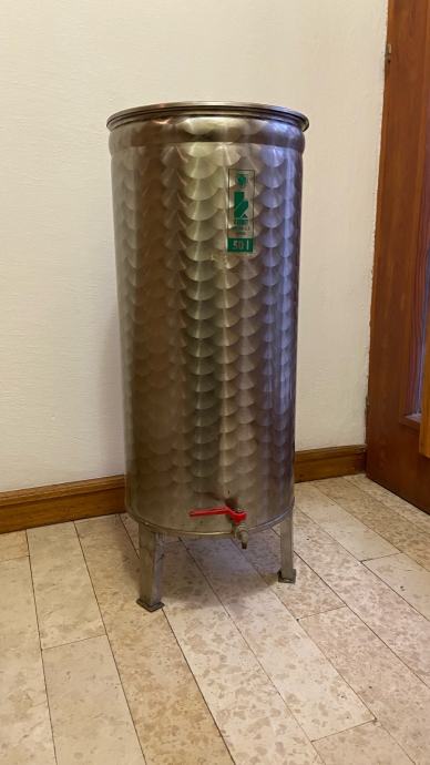 Sod za vino, inox, 2 kosa (50 litrov, 40 litrov)