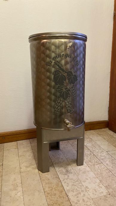 Sod za vino, inox, 2 kosa (50 litrov, 40 litrov)