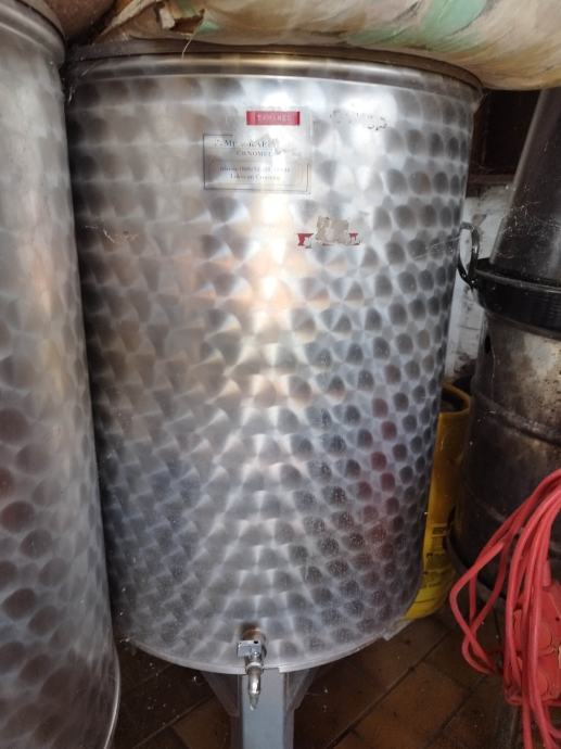 Vinski inox sod 200L s pipo in stojalom