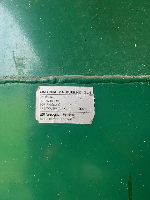 Cisterna za gorivo 1000 L