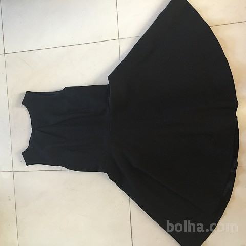 črna ZARA OBLEKA 1 (S)