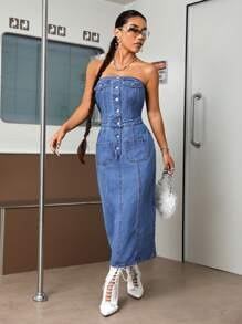 Jeans obleka