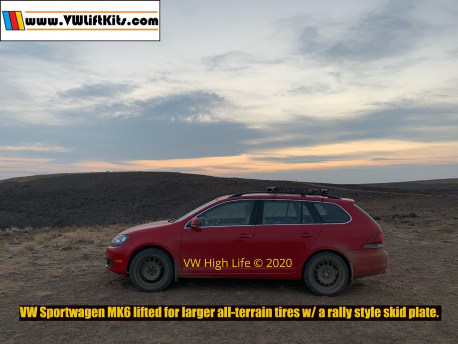 VW Lift Kit +35mm Vzmetenja za Volkswagen Golf Estate Variant MK5 MK6