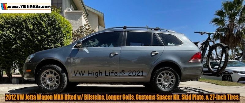 VW Lift Kit +35mm Vzmetenja za Volkswagen Golf Estate Variant MK5 MK6