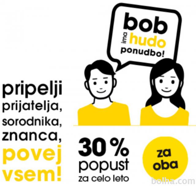 Bob popust 30%