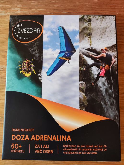 Zvezdar - darilni paket - Doza adrenalina