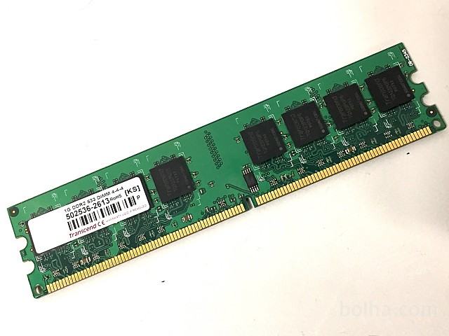 1gb DDR 2 ram pomnilnik, transcend, ddr2, delovni spomin
