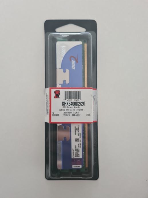 Kingston ram KHX6400D2/2G