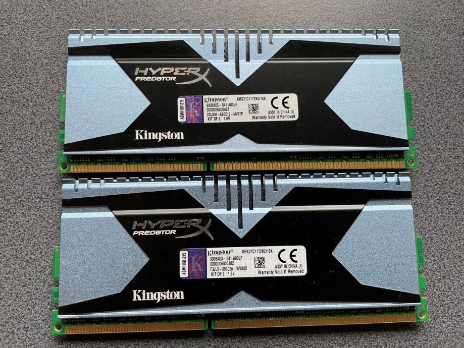 KINGSTON HyperX Predator 16GB DDR3 2133 CL11