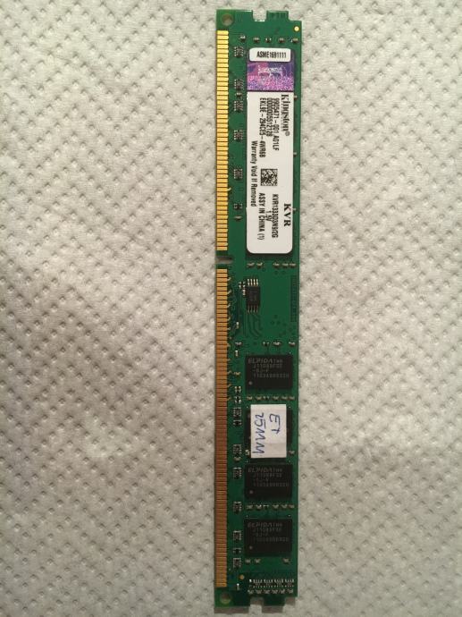 POMNILNIK Kingston KVR1333D3N9/2G 2GB PC3-10600 DDR3-1333MHz
