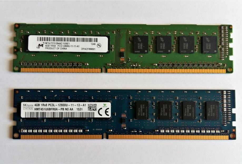 RAM 4GB ddr3 1600 Mhz