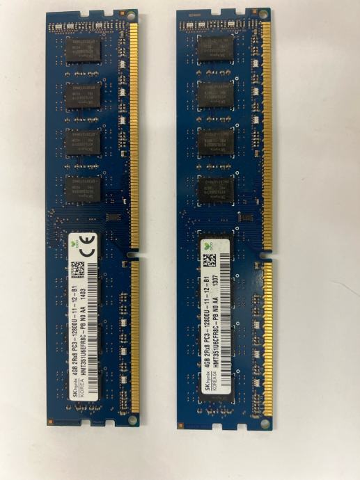 RAM ddr3 4gb plošcica