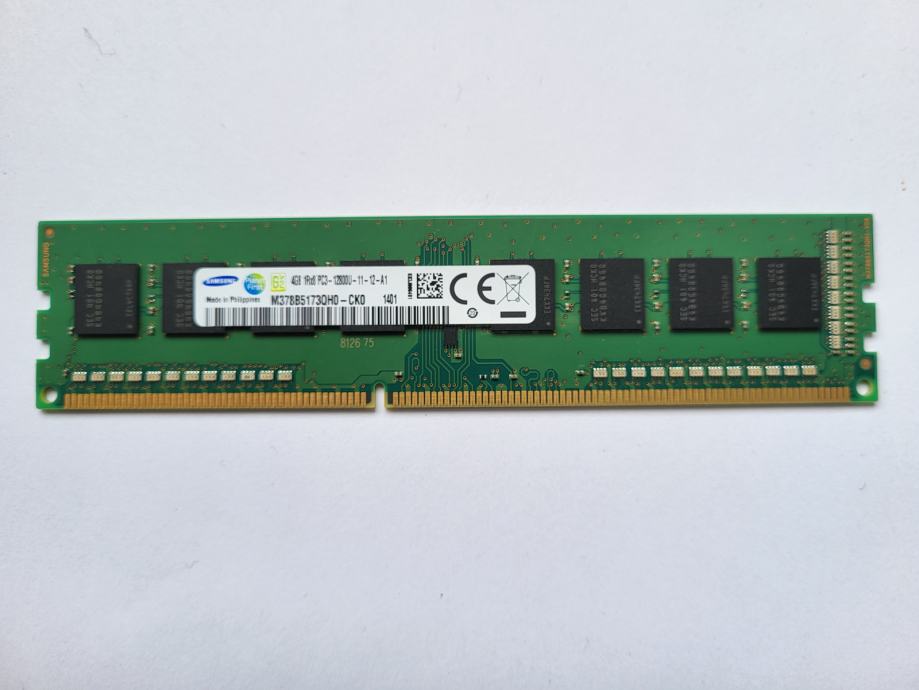 RAM SAMSUNG 1x 4GB DDR3-1600 UDIMM PC3-12800U