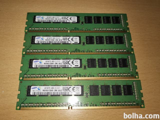 SAMSUNG 4GB PC3 DDR3 1866 ECC