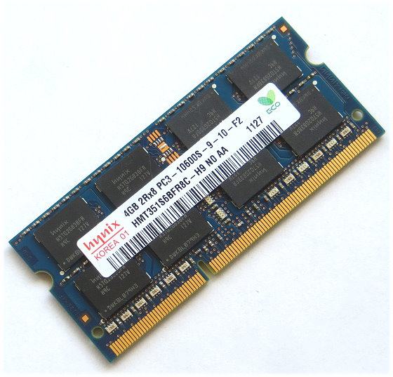 RAM 4GB DDR3 SO-DIMM SK Hynix HMT351S6BFR8C-H9