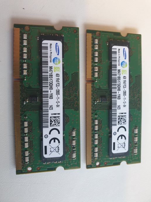 Samsung ddr3 2x 4gb 12800s