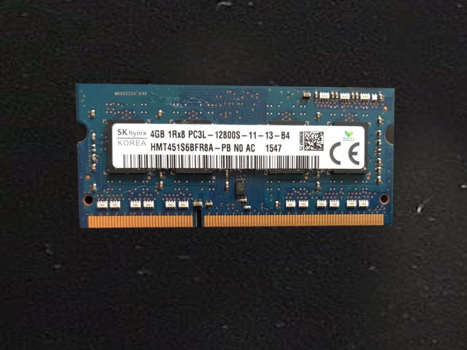 Ugodno prodam Ram 4GB DDR3L - SK hynix- 4GB 1Rx8 PC3L-12800S-11-13-B4