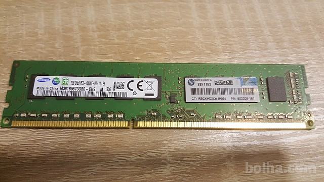 DDR3 SAMSUNG RAM 2GB DDR3 ECC 2Rx8 PC3-10600E-09-11-E3