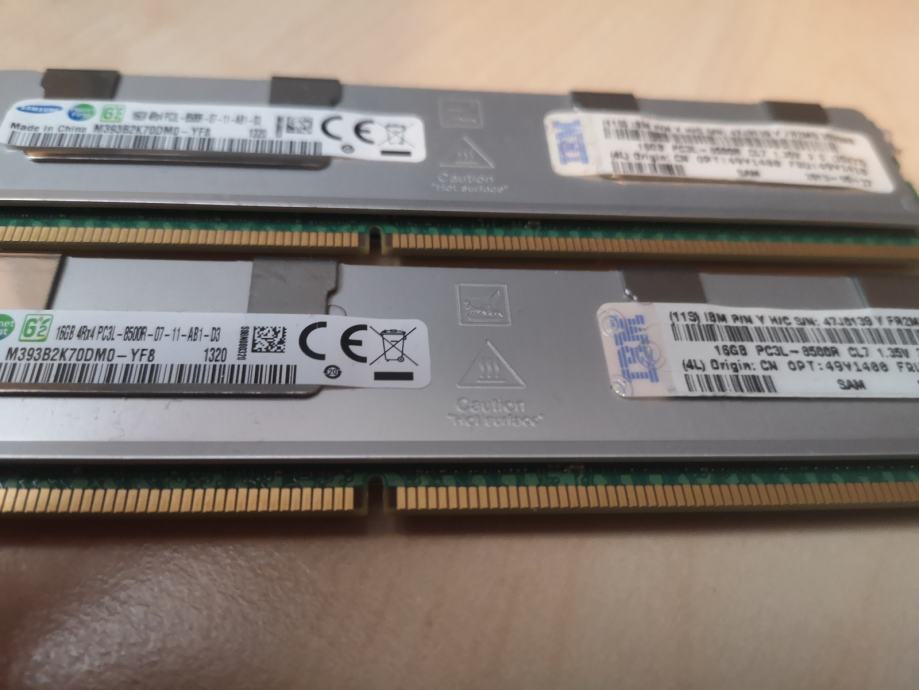 IBM ram 16GB - 2 kosa