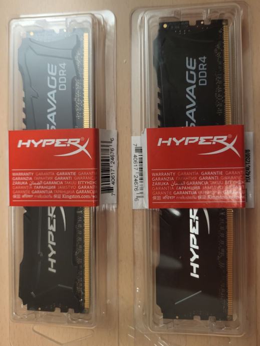 KINGSTON HyperX SAVAGE 2x8GB 2400 DDR4 CL15