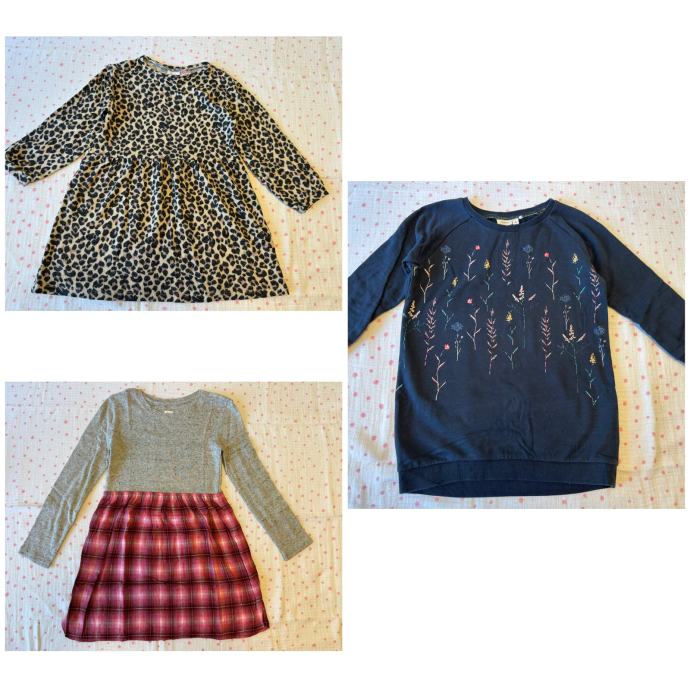 Gap Zara Name it oblekice tunike xs 110 116