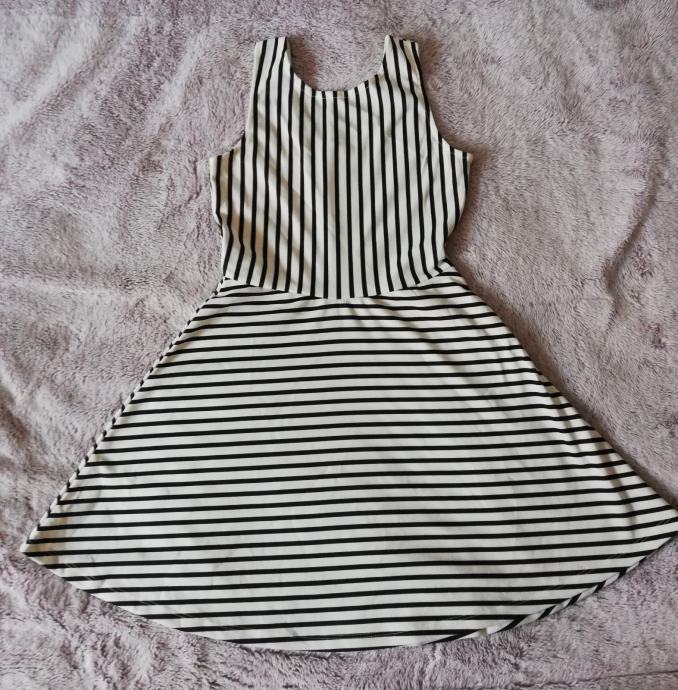 h&m elegantna dekliška obleka št 146/152