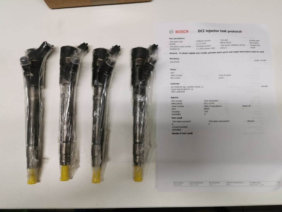 INJEKTOR ŠOBE ZA FIAT DUCATO 2.3 2018 504389548 4x