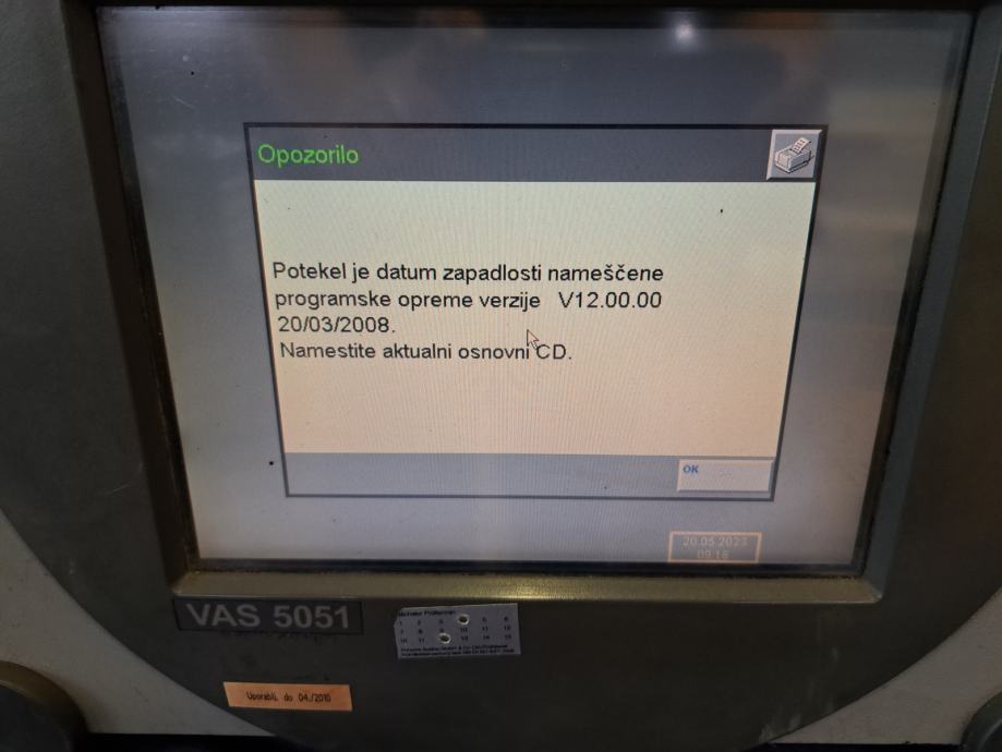 VAS 5051 - VAG diagnostična naprava z osciloskopom