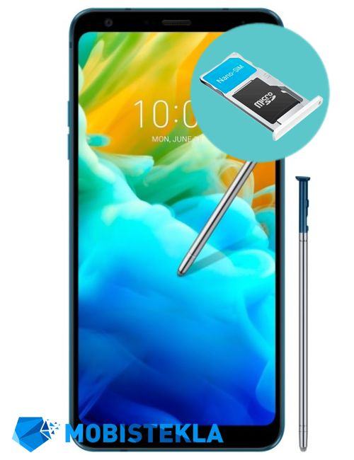 LG Q Stylo 4 - vložek za SD kartico