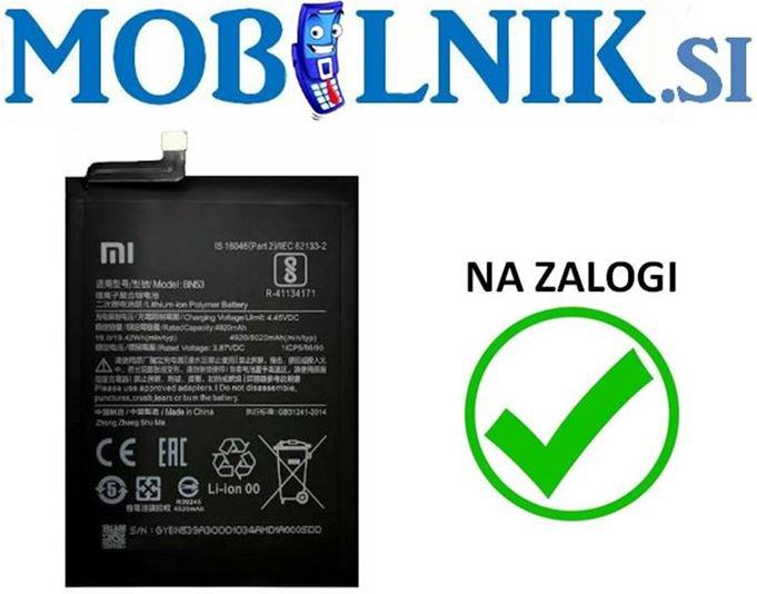 Xiaomi Redmi Note 9 Pro baterija BN53