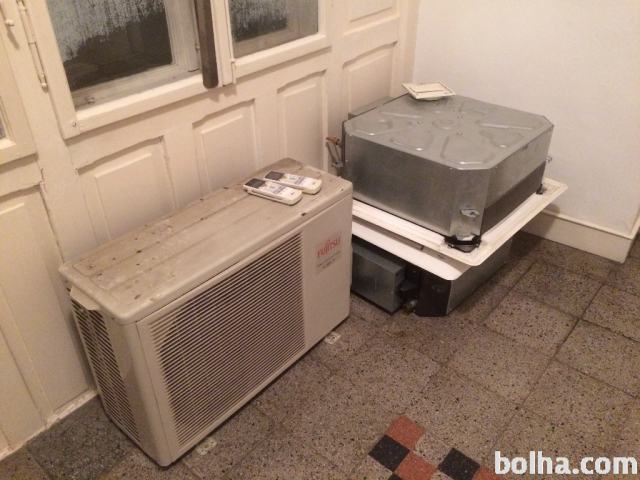 Klimatska naprava Fujitsu DC Inverter R410A in 2 kaseti