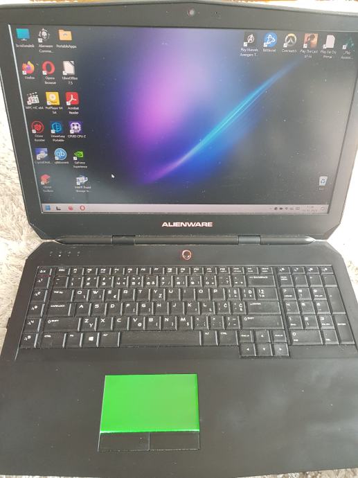 ALIENWARE 17 R3 | i7-6820HK | NVIDIA GeForce GTX 980M 8GB , 4K