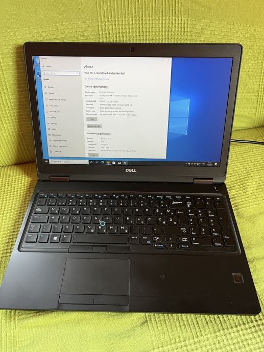 Dell Latitude 5580 i5-6300U/8GB RAM/256GB SSD/100% baterija
