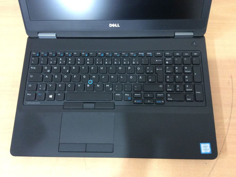 Dell Latitude E5570 15,6 6.Gen Intel Core i5-6300HQ 8GB 128GB SSD Kam