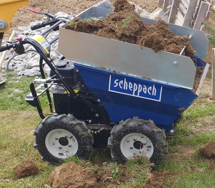 Prekucnik, demper DP3000 Scheppach, dumper
