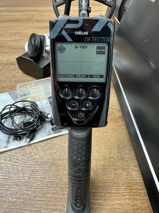 XP Deus X35 detektor kovin X35 28cm + RC +WS4 v 22,5 cm HF tuljava
