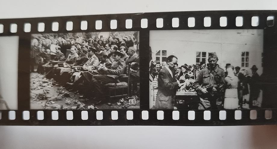 POMURJE V NOB, diapozitiv iz leta 1965, Sava film