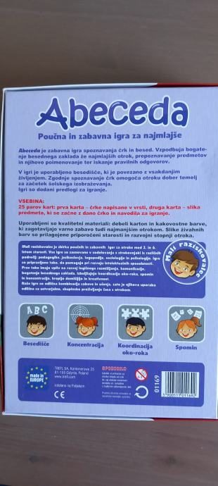 Didaktična igra Abeceda