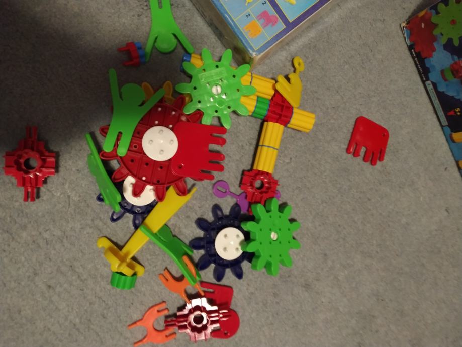 didaktična igrača, kocke gears, circus gears 2 kompleta