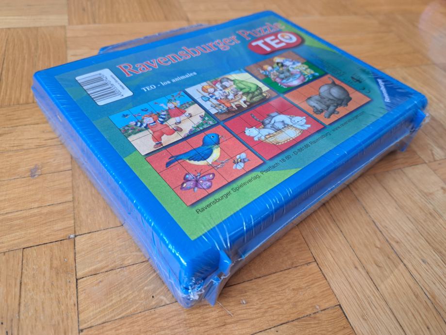 KOCKE RAVENSBURGER - RAVENSBURGER PUZZLE TEO - 12 DELNE - MOTIV ŽIVALI