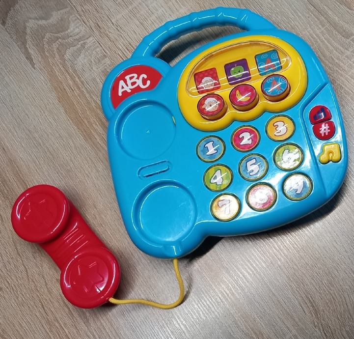 Pojoči telefon ABC, SimbaToys
