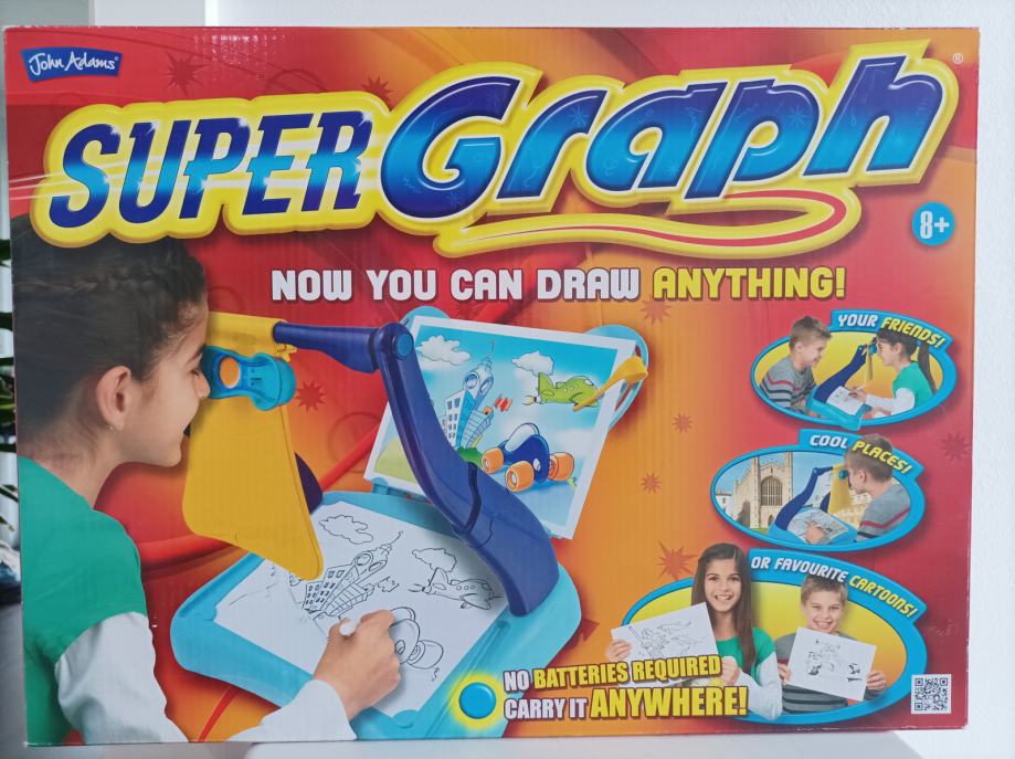 Pripomoček za risanje Super graph