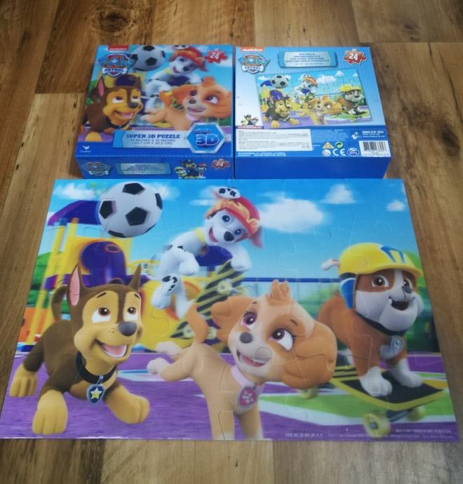 Sestavljanka Paw Patrol 3D