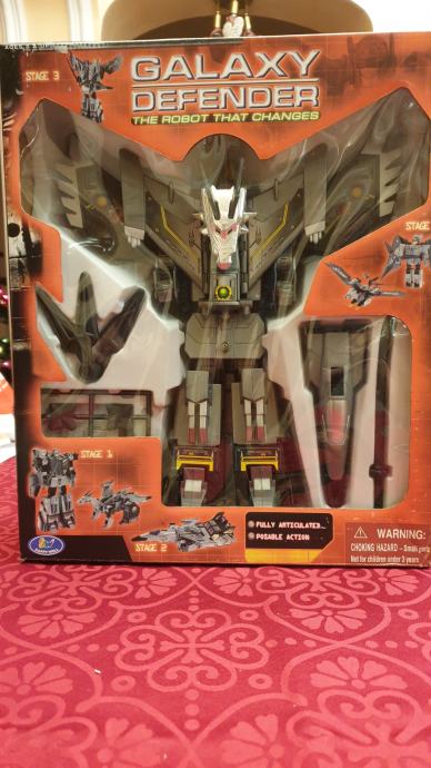 TRANSFORMER GALAXY DEFENDER Robot/Reaktivno letalo