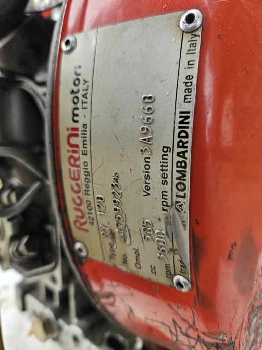 Dizel Ruggerini motor
